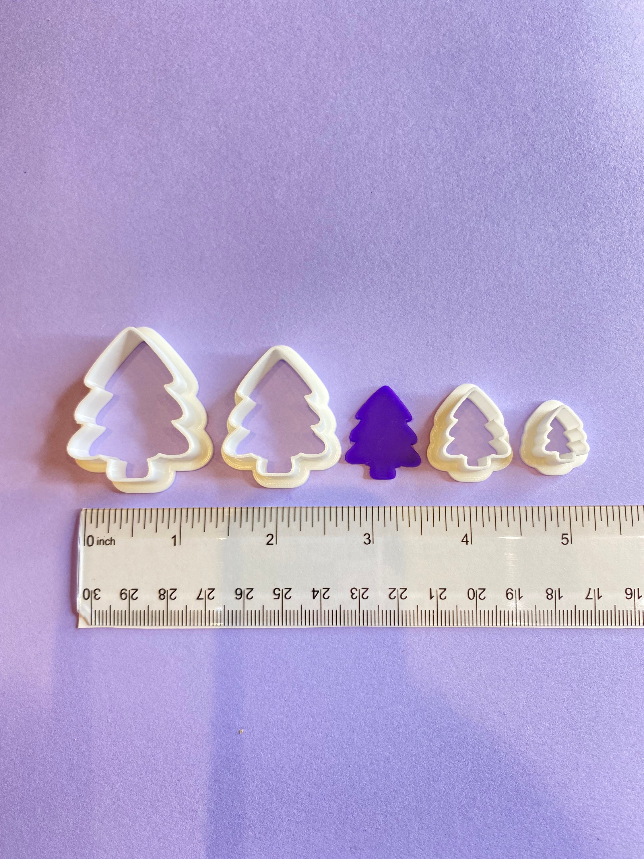 Christmas Tree Polymer Clay Cutter | Earring Jewelry Making - Etsy