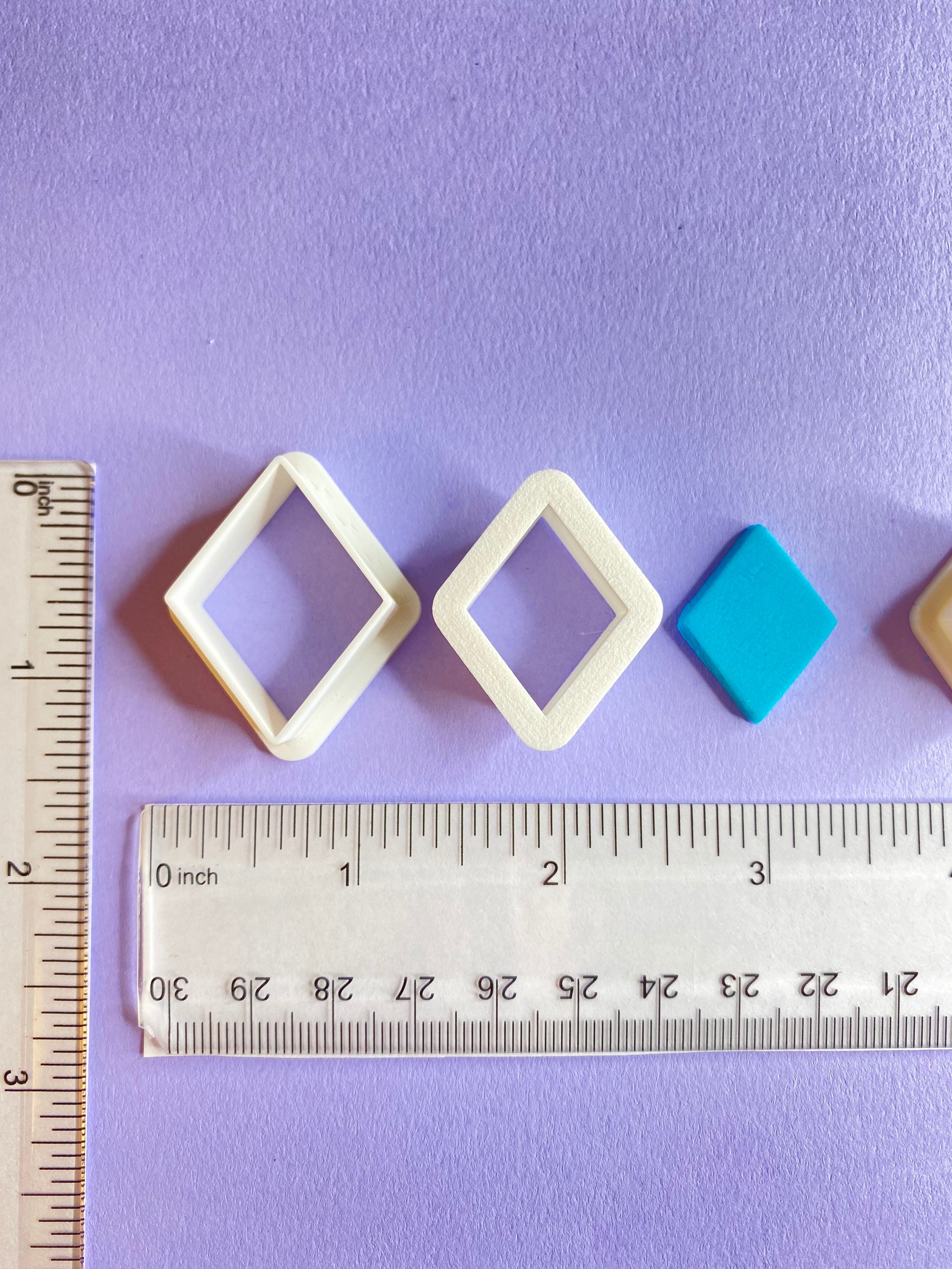 Diamond Polymer Clay Cutter Earring Jewelry Making - Etsy UK