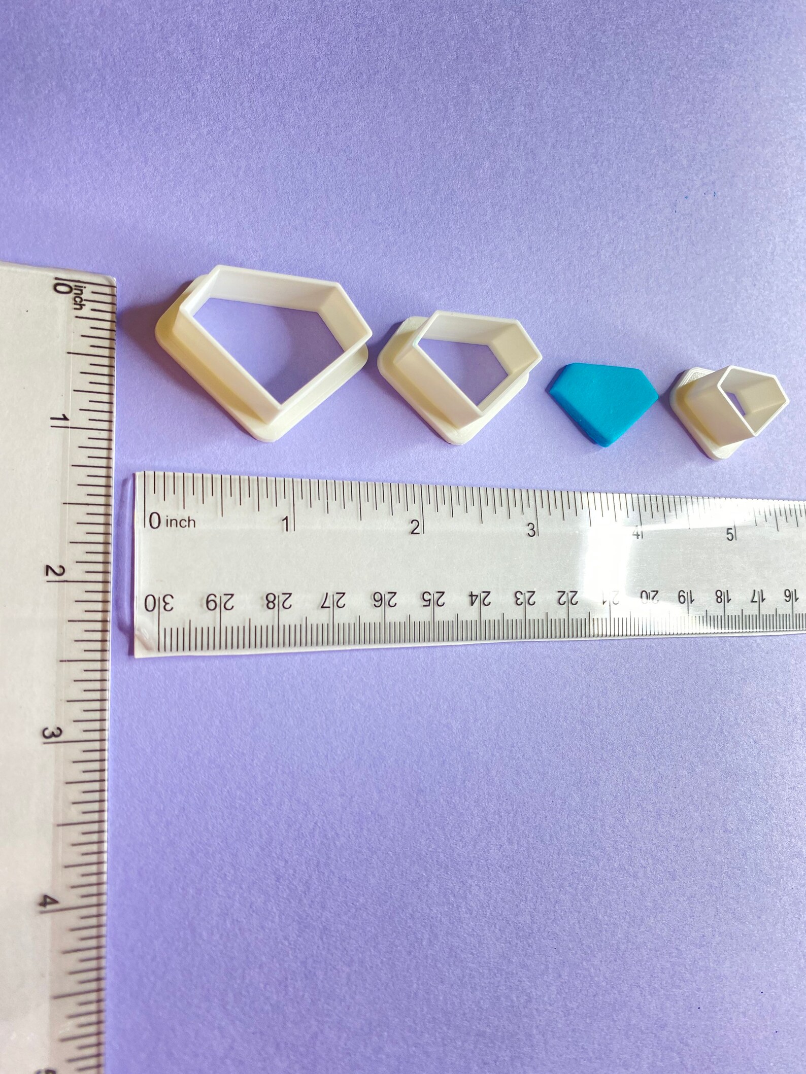 Diamond Jewel Polymer Clay Cutter Earring Jewelry Making - Etsy