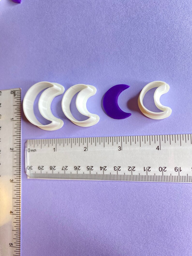 Moon Polymer Clay Cutter Earring Jewelry Making - Etsy