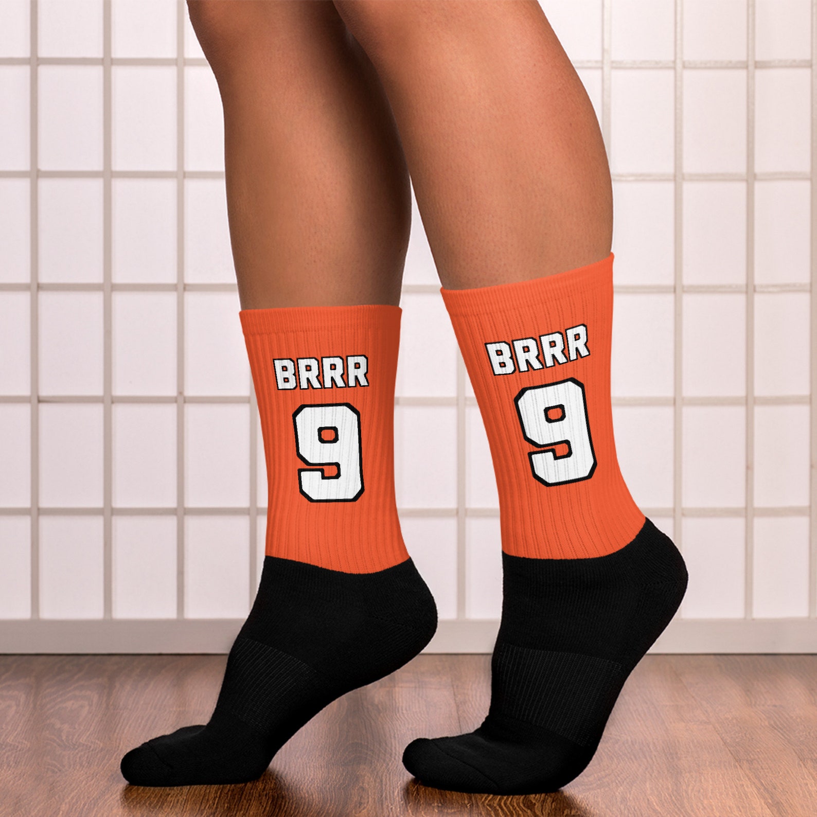 Joe Burrow Socks; Premium Nfl Socks; Bengals Football Socks; Cincinnati ...