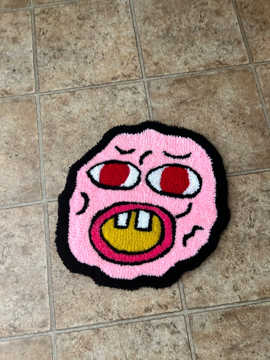 Cherry Bomb Rug | Custom Tufted Rug | Handmade Rug | Tyler the Creator ...