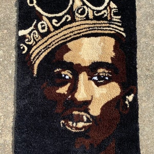 2pac Rug | 1 of 1 | Custom Rug | Tufted Rug | Modern Wall Art ...