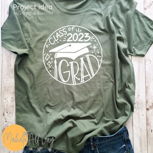 2023 Graduate Round Circle Svg | GRAD Svg | School Svg | Student ...