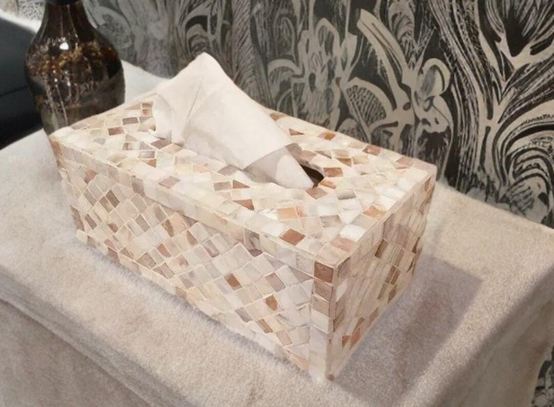 Jodhpur Mother of Pearl Inlay Tissue Box | Handmade Decorative Tissue ...