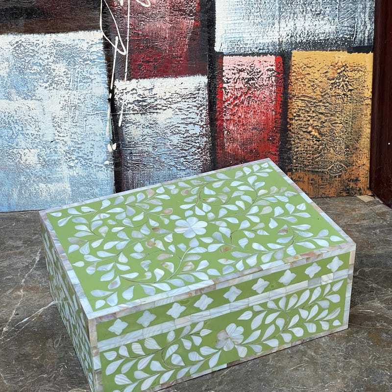 Antique Jewellery Box Inlay - Etsy UK