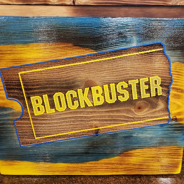 Blockbuster Sign - Etsy