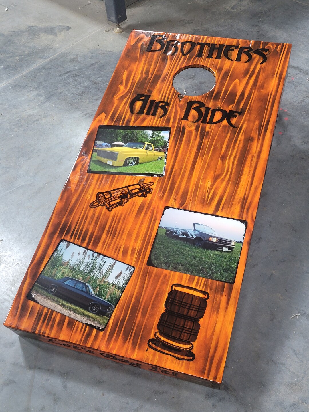 Customized Cornhole Boards (bag Boards) - Etsy