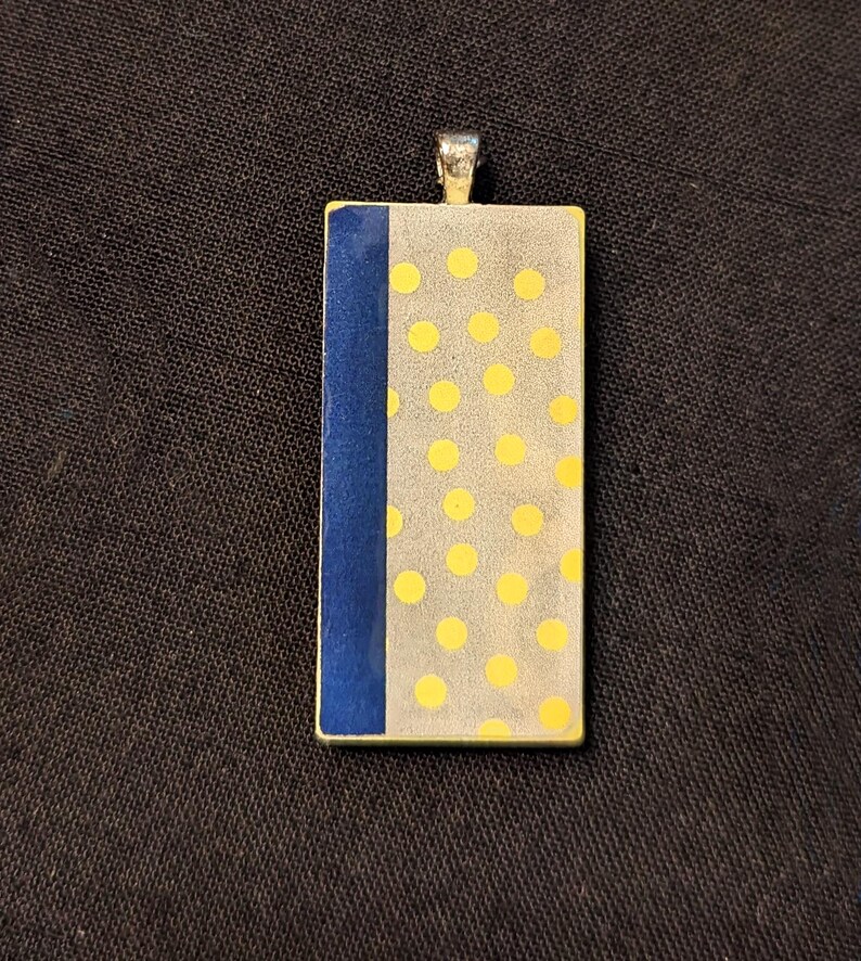 More Fun & Colorful Tile Pendants - Etsy