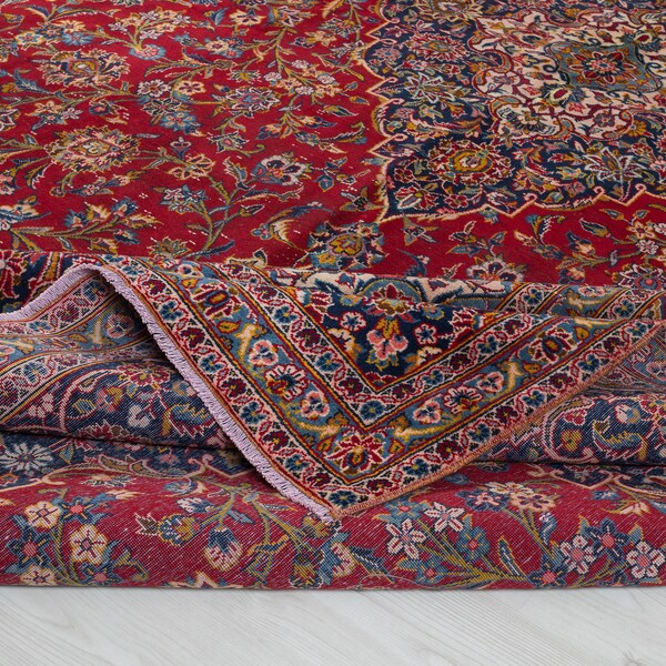 Red Persian Rug - Etsy