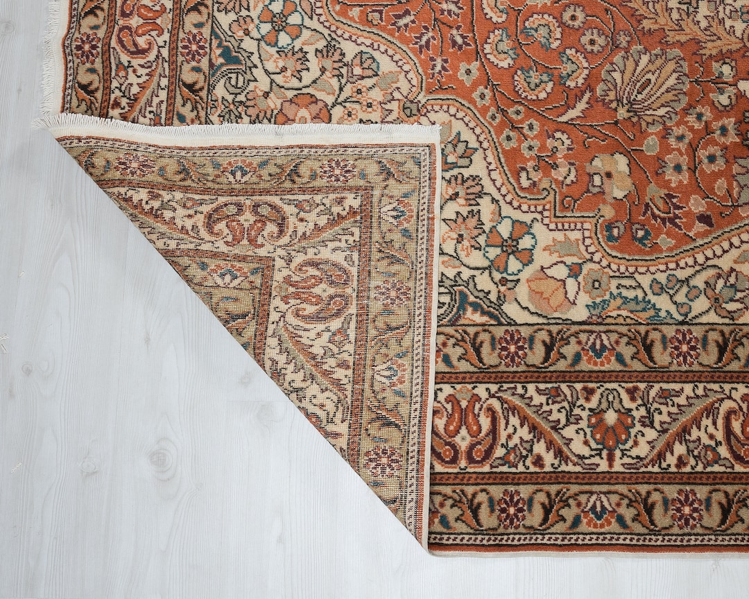 7x12 Vintage Rug , Red Turkish Rug , Antique Handmade Rug , Bedroom Rug ...