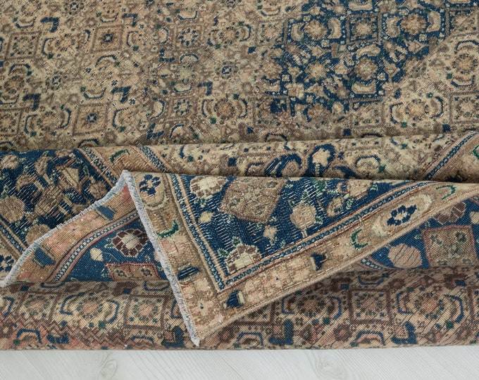 6x10 Vintage Rug , Persian Vintage Rug , Living Room Rug , Oushak Rug ...