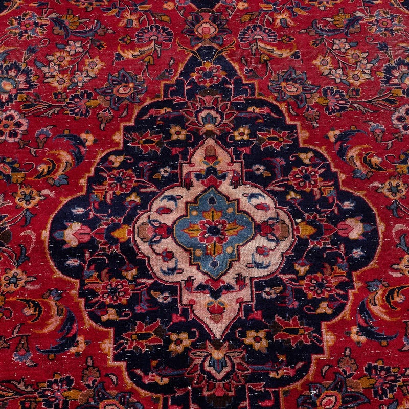 Red Persian Rug - Etsy