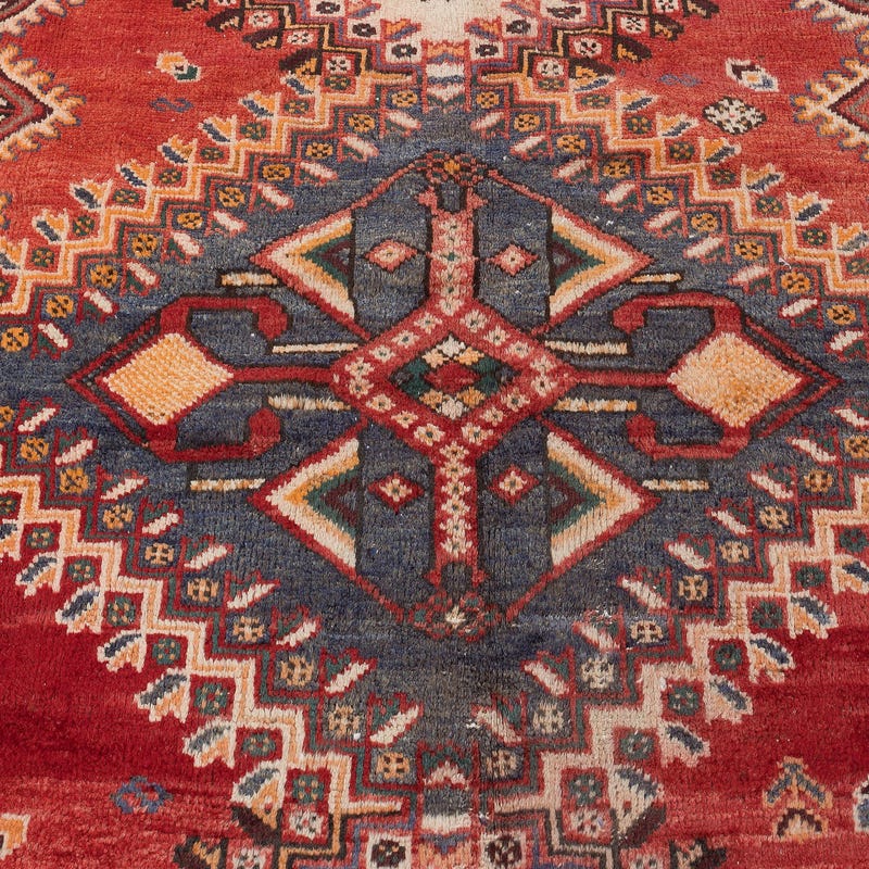 Red Persian Rug - Etsy