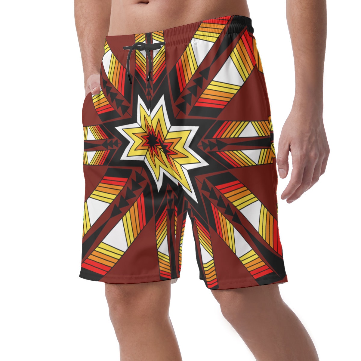 All-over Print Men's Casual Short Pants - Etsy