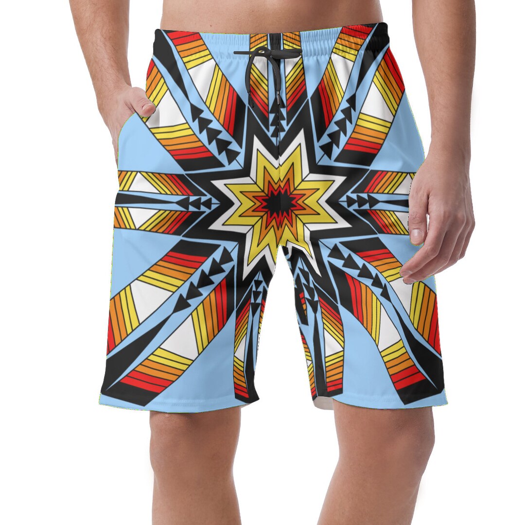 All-over Print Men's Casual Short Pants - Etsy UK