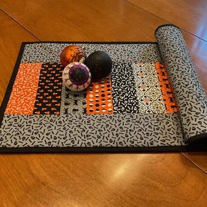 Halloween 2 Quilted Double-sided Table Runner - Etsy