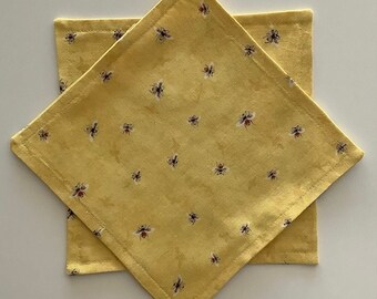 Bee Napkins - Etsy