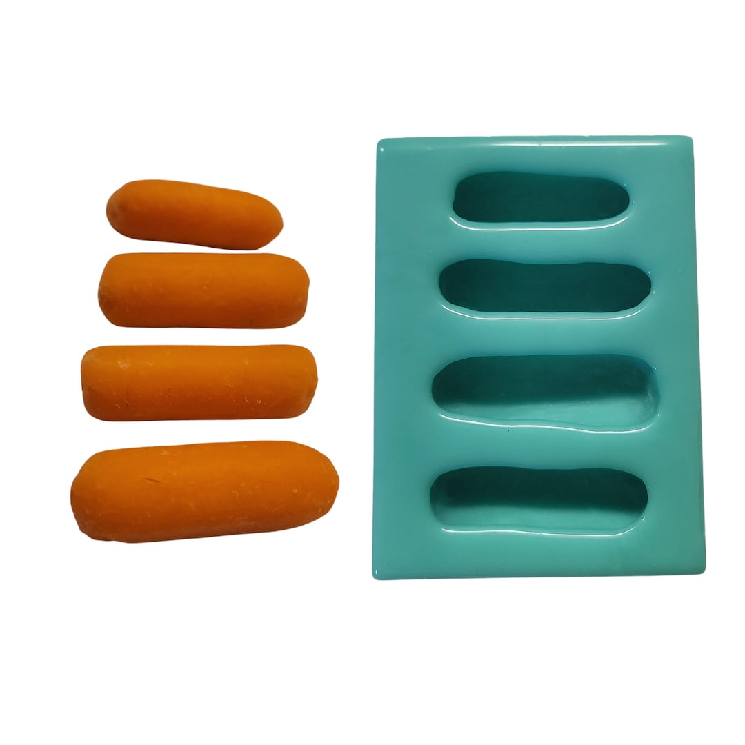 Fresh Baby Carrot Shape Silicone Mold| Vegetable Shape Silicone Mold ...
