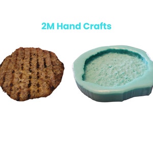 Hamburger Patty Mold | Realistic Food Shape for Soap Embeds | Candle ...