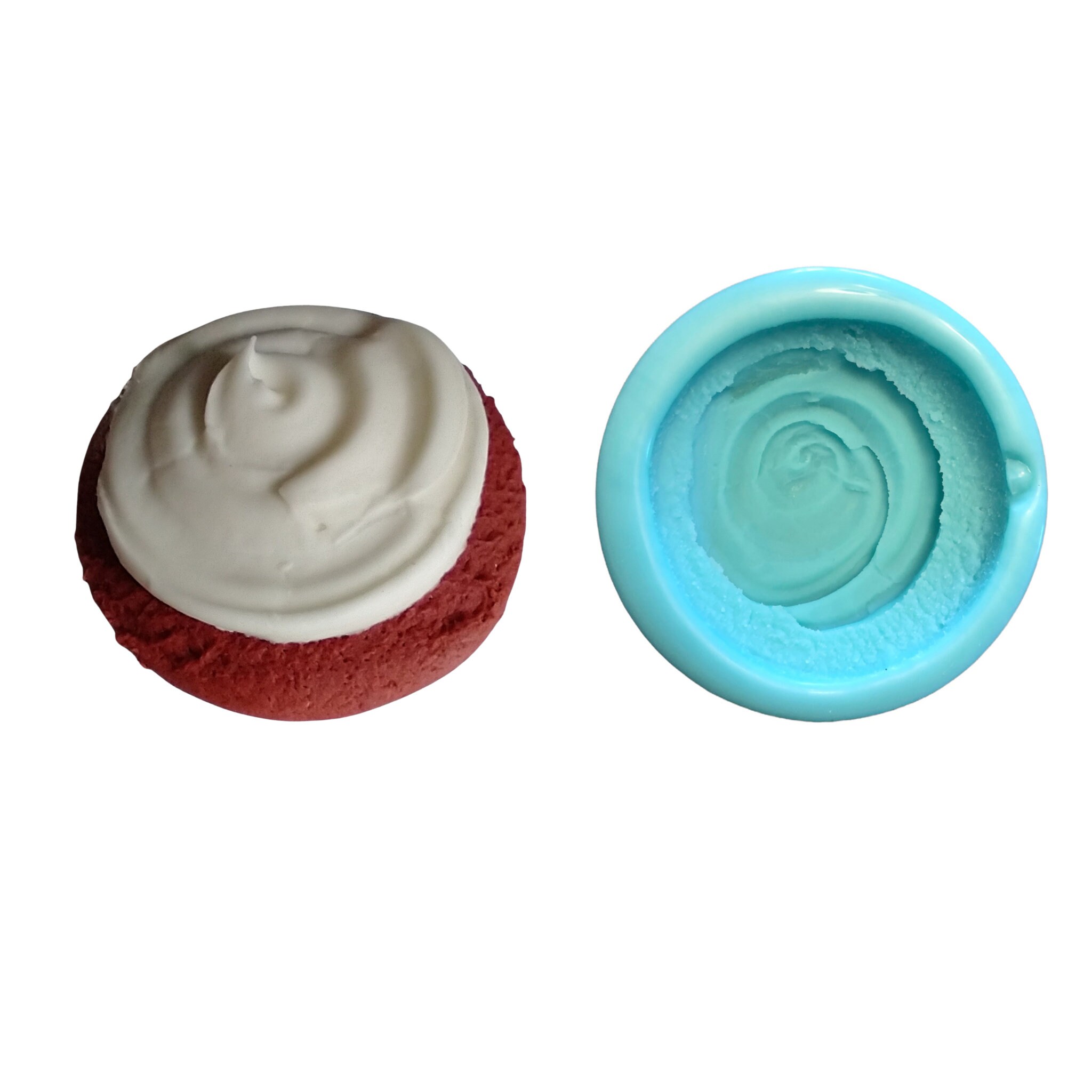 2pc Realistic Icing Only Cookie Dessert Shape Silicone Mold - Etsy