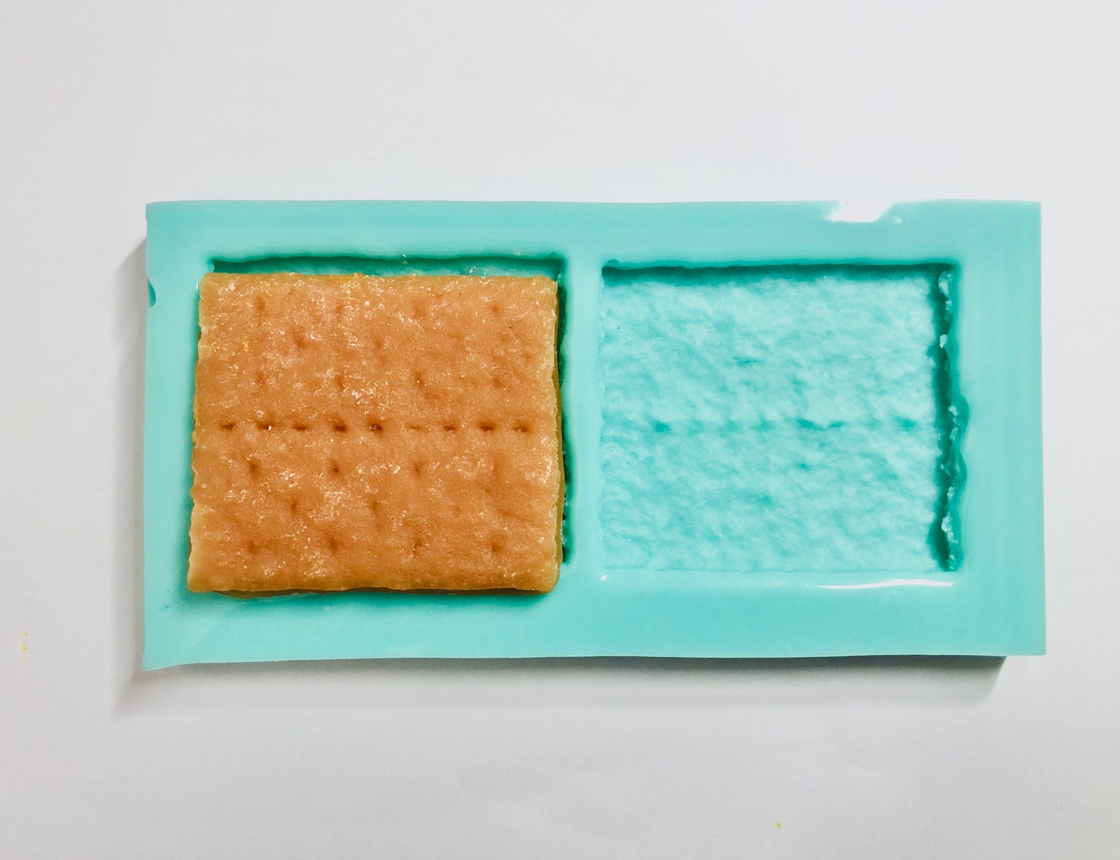 2pc Realistic Graham Cracker Silicone Mold Food Shaped Soap - Etsy
