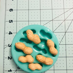 Peanuts With Shell Silicone Mold| Realistic Peanuts| Food Shaped Mold ...