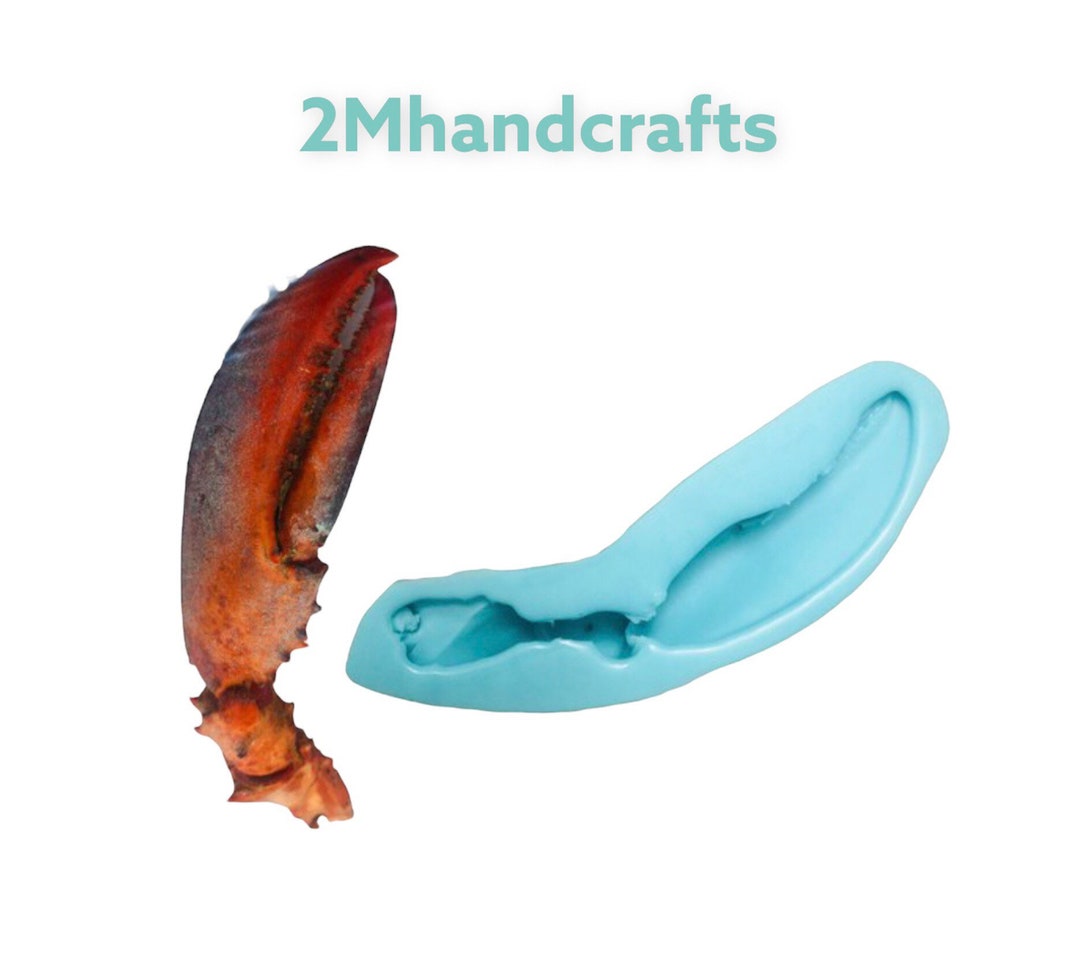 Realistic Lobster- Left Claw Silicone Mold | Candle, Soap, Resin (not ...