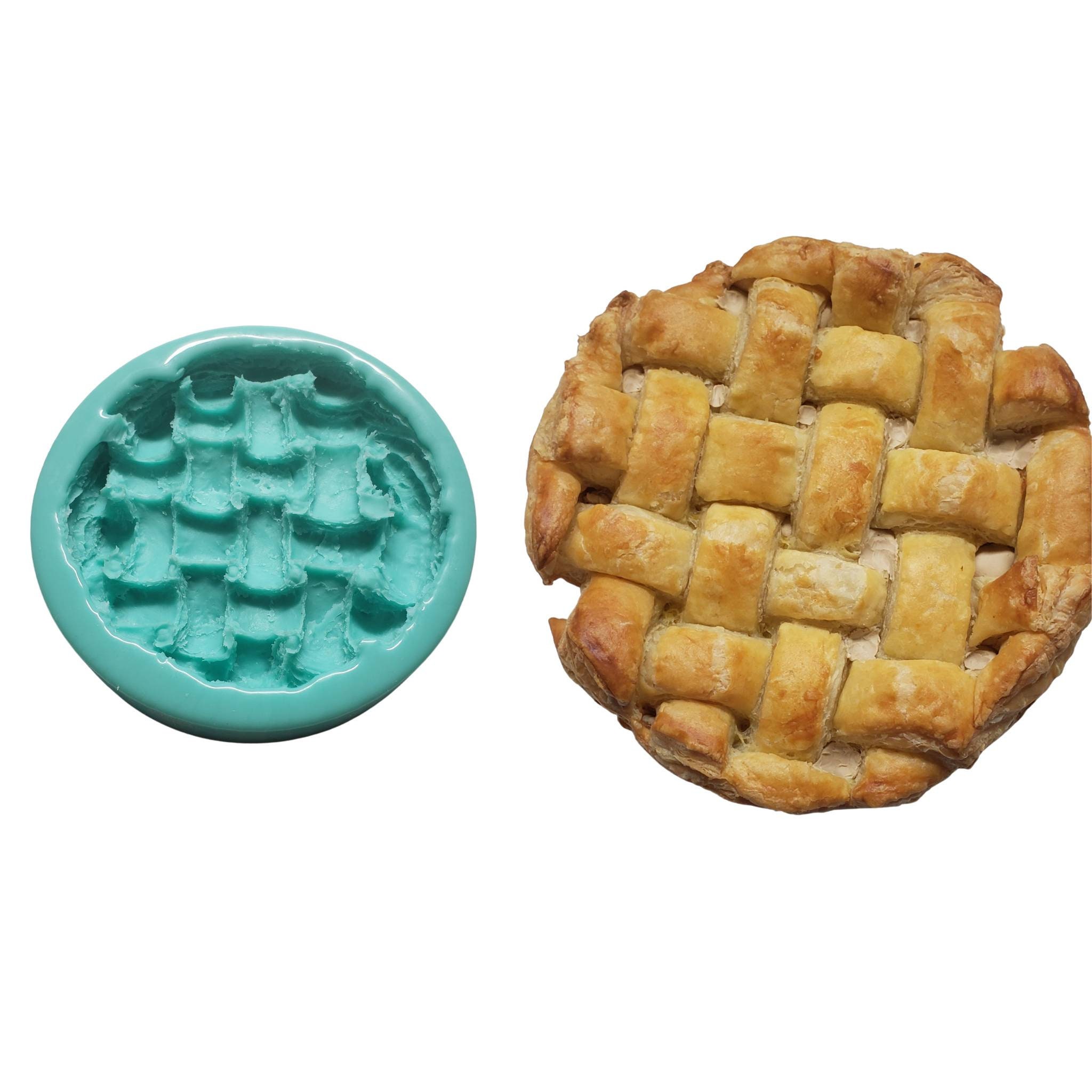 6 Inch Lattice Pie Crust Topper Pie Crust Shape Silicone - Etsy