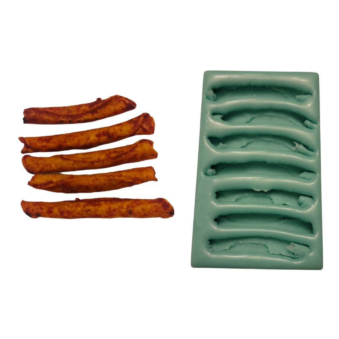 Tiky Shape Rolled Tortilla Chips Silicone Mold| Snack Shape Silicone ...