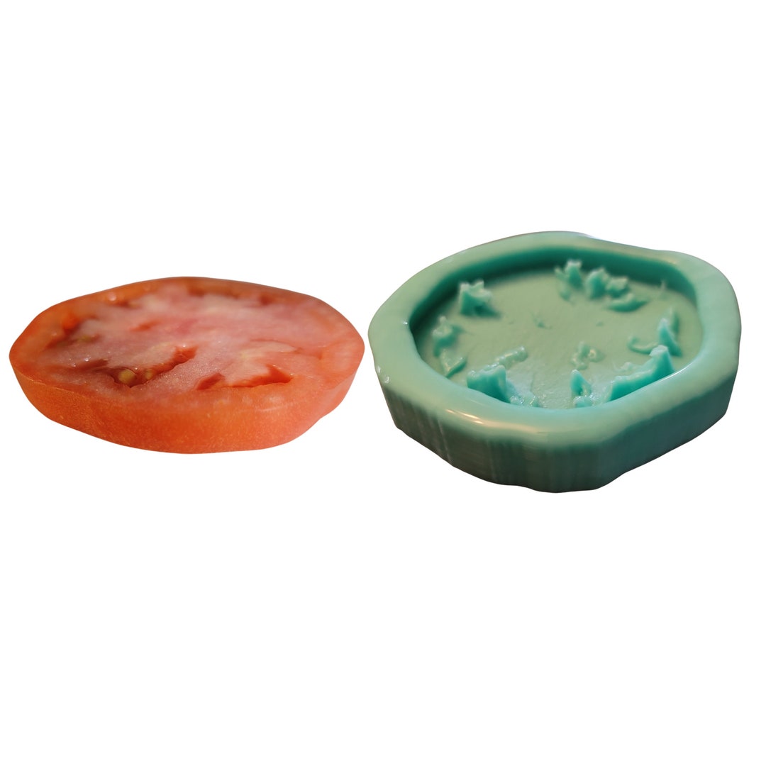 Tomato Slice Silicone Mold | Realistic Food Shape Mold for Soap Embeds ...