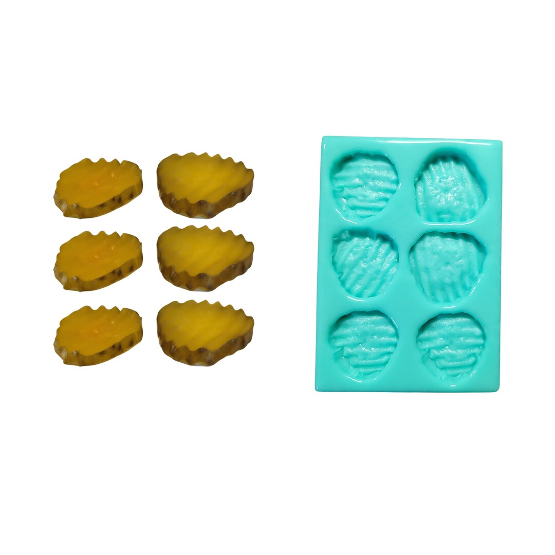 Pickle Slice Silicone Mold | Realistic Food Shape for Soap Embeds ...