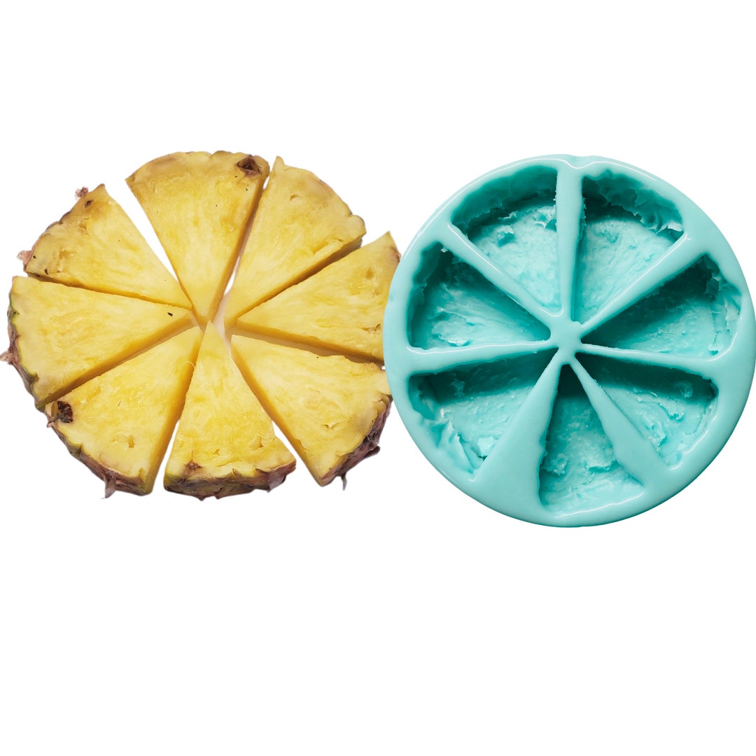 Pineapple Wedge Shape Silicone Mold| Soap Mold| Candle Mold | Mold for ...