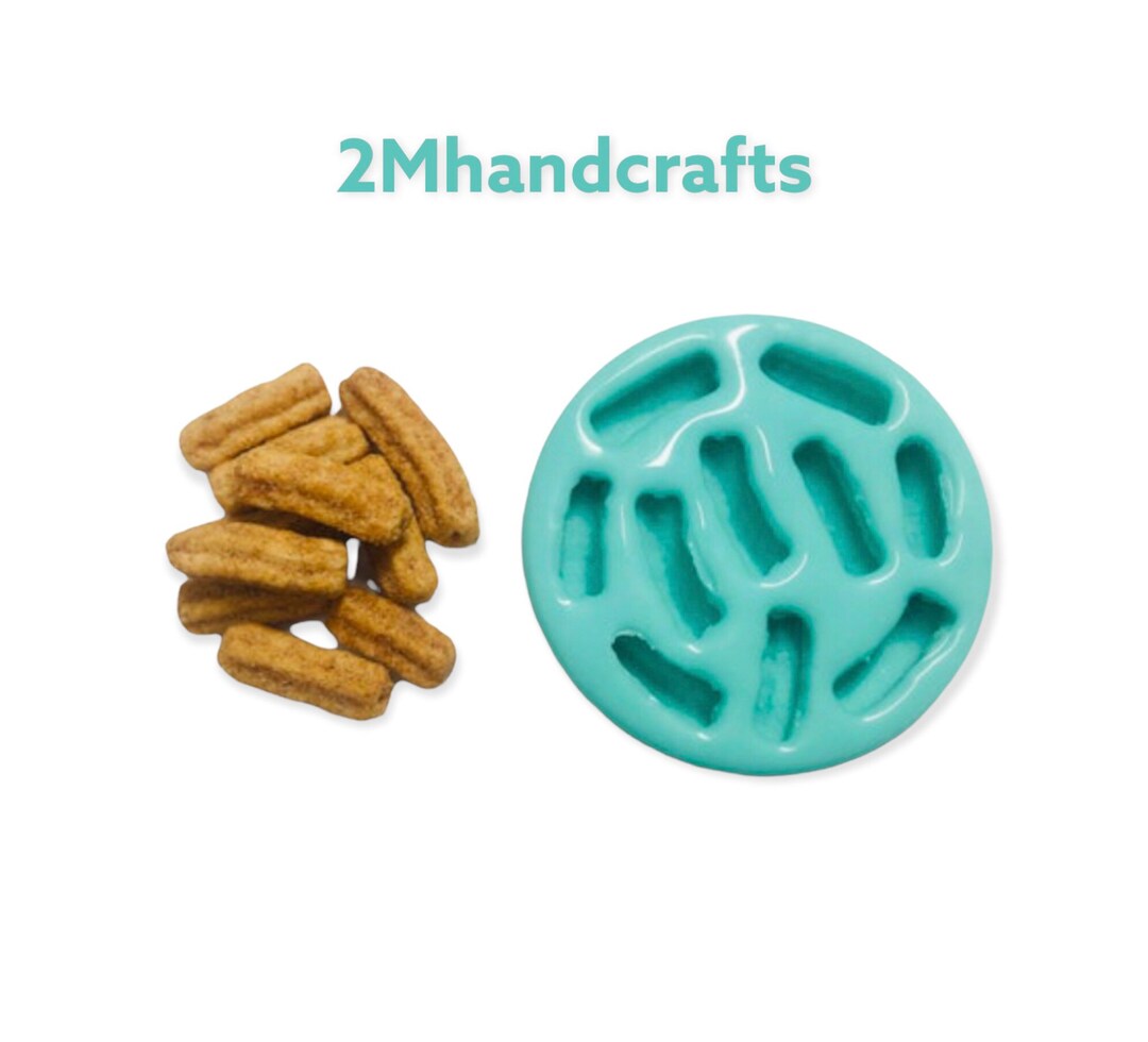 Churro Shaped Type Cereal Shape Silicone Mold| Realistic Cereal Food ...