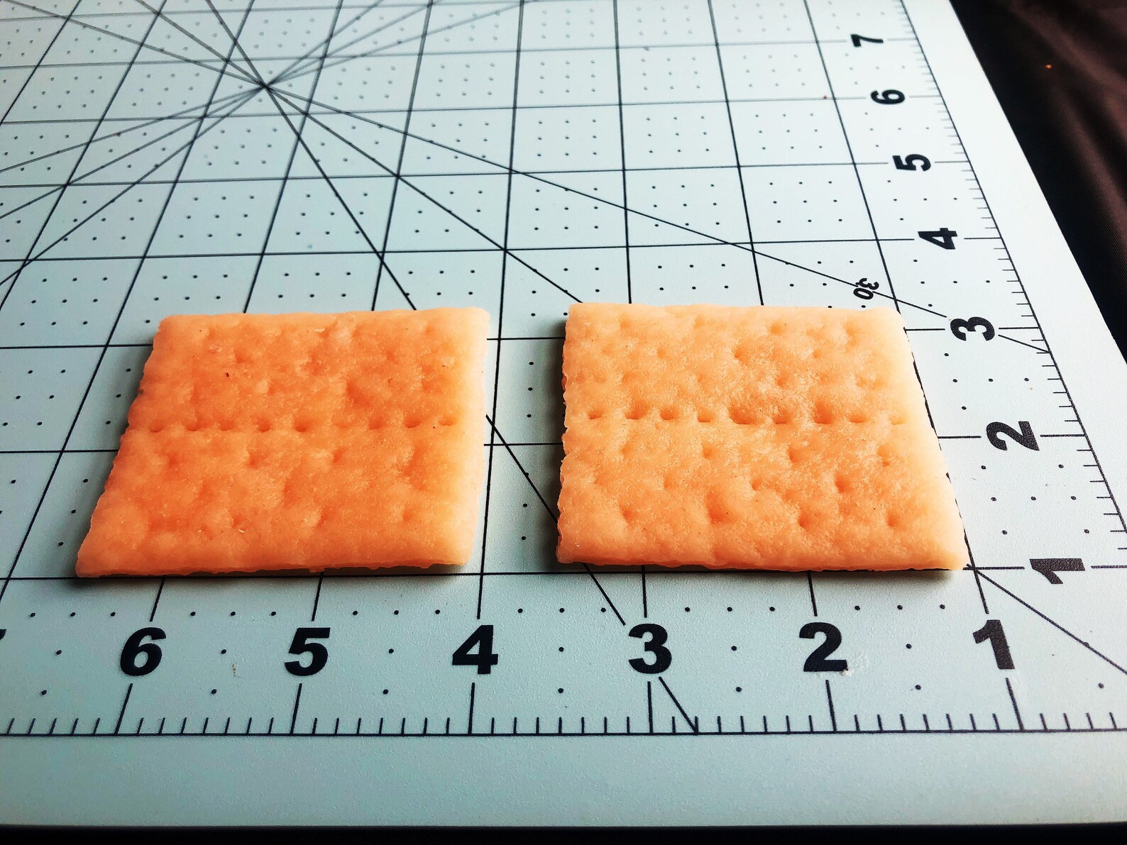 2pc Realistic Graham Cracker Silicone Mold | Food Shaped Soap| S’mores ...