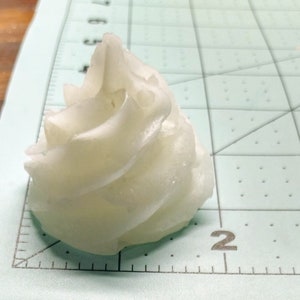 Realistic Whipped Cream Dollop Silicone Mold| Food Shape Soap Mold ...