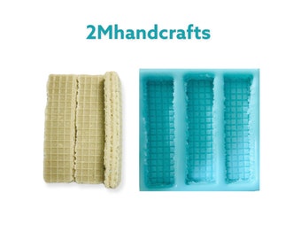Waffle Realistic Wafer Soap Mold - Etsy