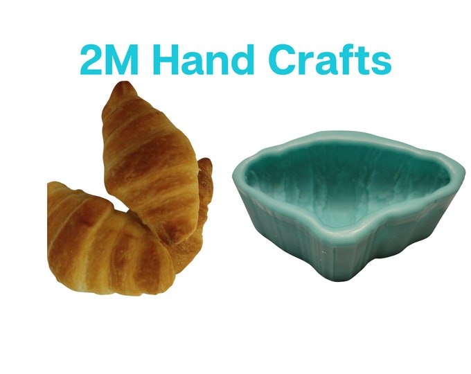 Croissant Silicone Mold,croissant Shaped Candle Mold,decorative Candles ...
