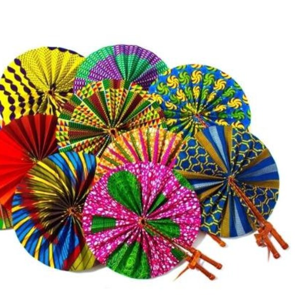 African Hand Fan - Etsy