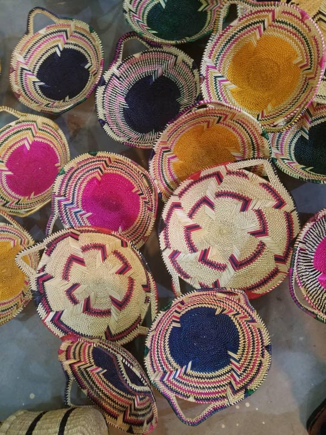 Wholesale! Weaved Bolga Bowl, Decorative Fruit Bowl, 10 Pieces of ...