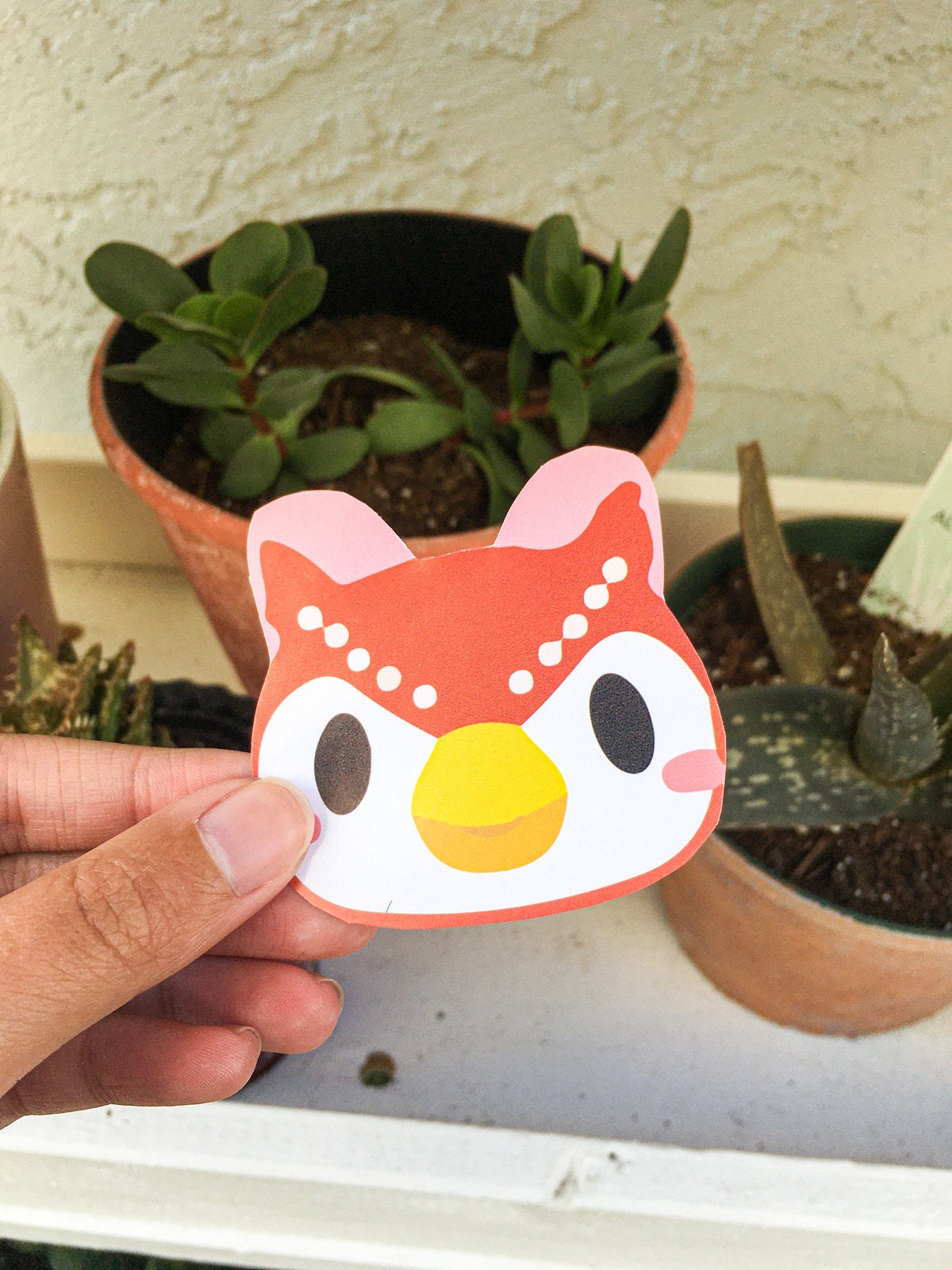 Celeste Icon ACNH Celestial Owl Weatherproof Sticker | Etsy