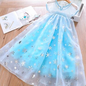 Ice Queen Princess Dress up Costume Set for Girls Inspired - Etsy