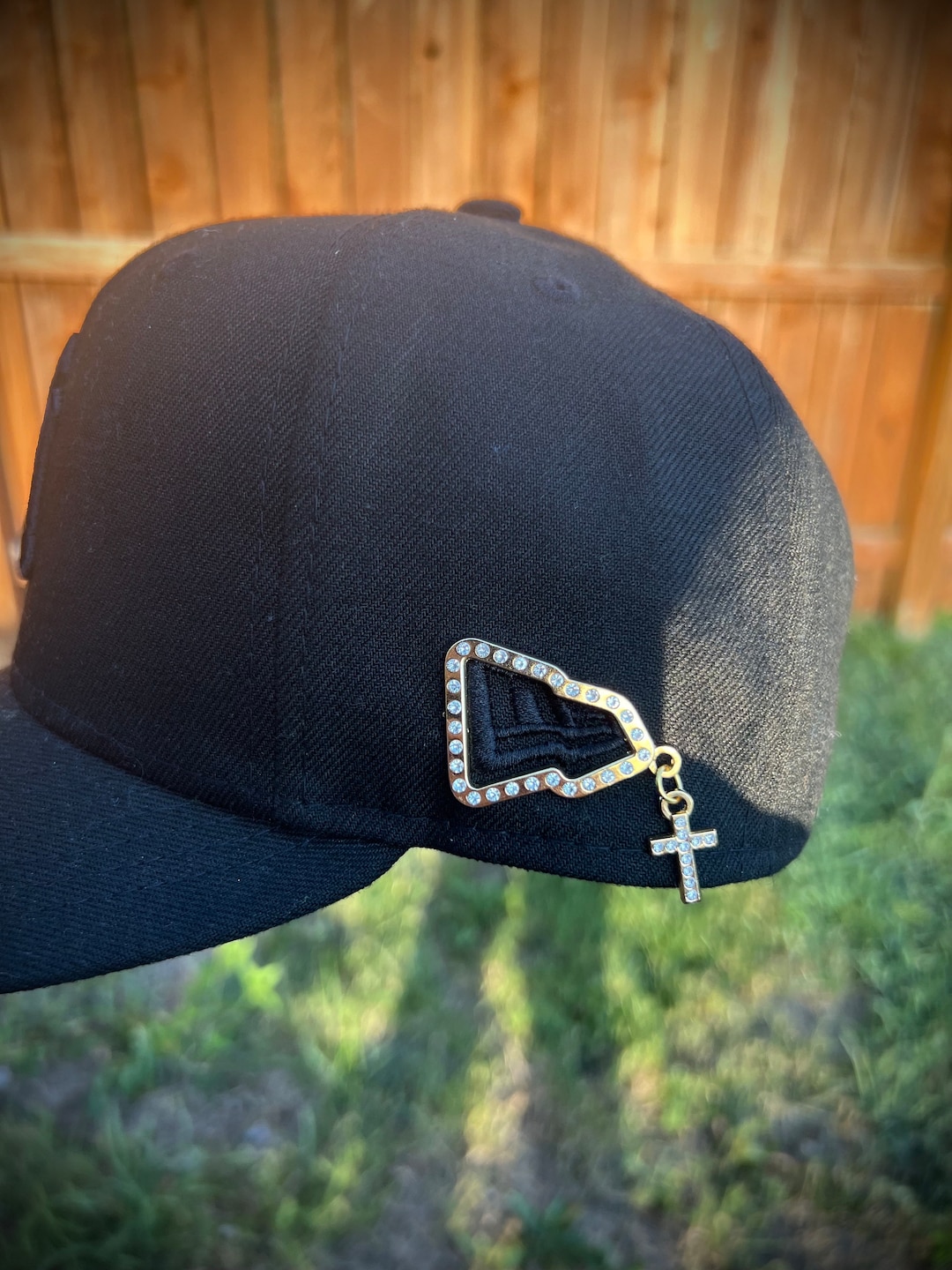 Era Cross Hat Pin Rhinestone - Etsy