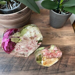 Upright Heart Sizes, Wedding Keepsake, Flower Preservation, Wedding ...