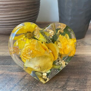 Upright Heart Sizes, Wedding Keepsake, Flower Preservation, Wedding ...