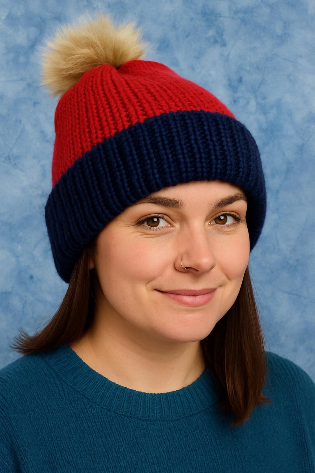 Sunrise Slap Shot | Hockey Night Lights Collection | Knitted Hat W/pom ...