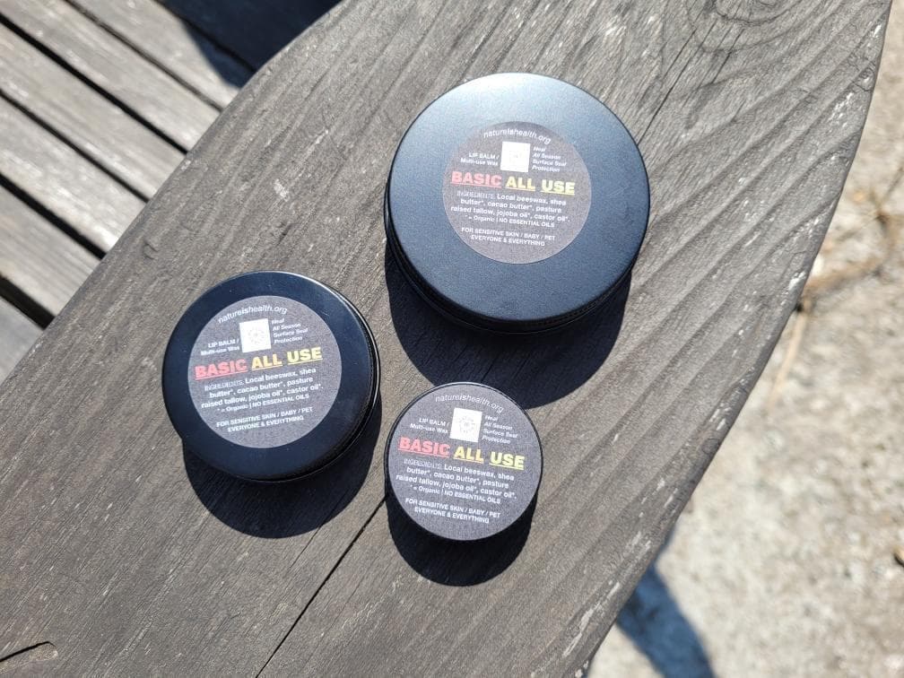 Multiuse WAX TINS All Purpose Wax, Style, Seal and Protect Skin, Hair ...