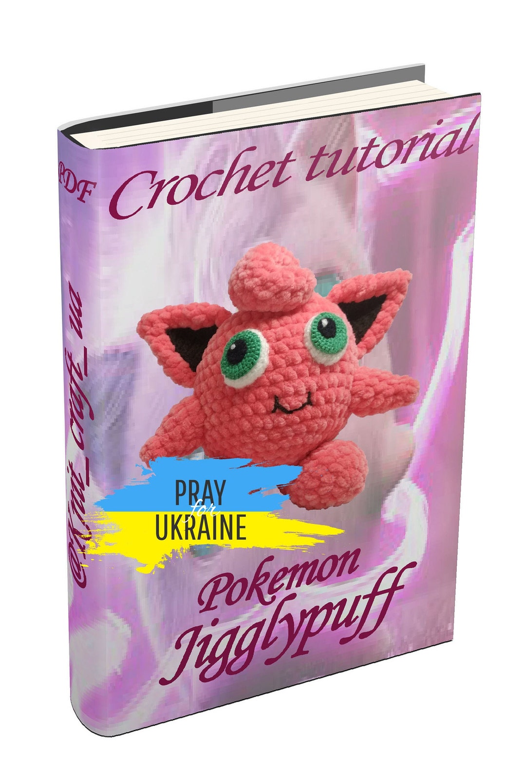 Unite for Peace in Ukraine. Digital Ukrainejigglypuff Pokemon Crochet ...