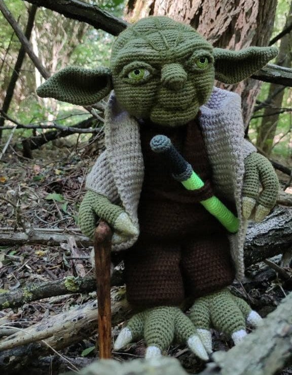 Jedi Master Yoda Crochet - Etsy