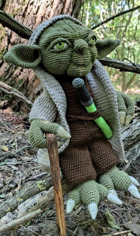 Jedi Master Yoda Crochet - Etsy